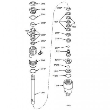 Bas de pompe 395/455/495ST PRO (246426) Graco